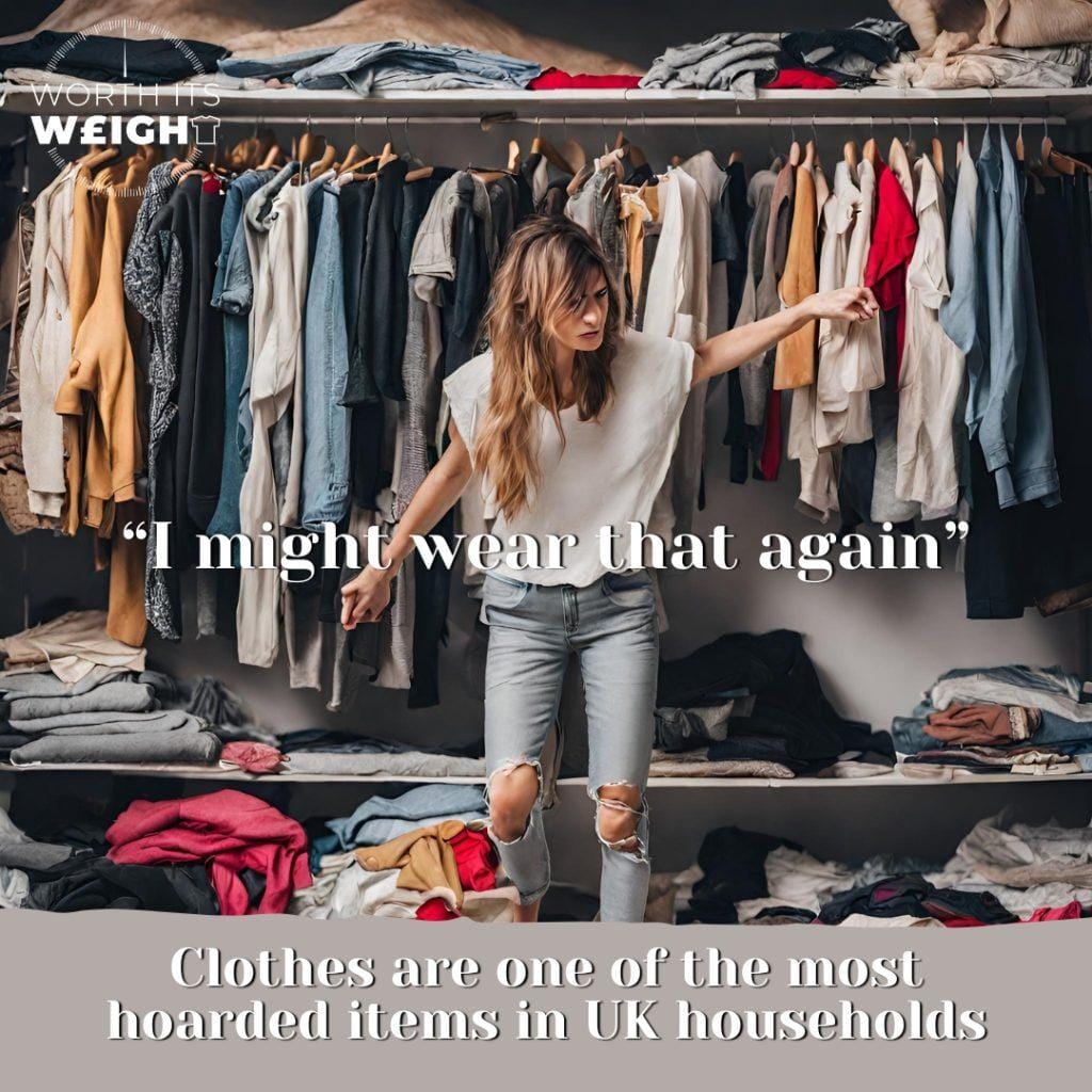 Breaking the Cycle of Clothing Hoarding | Worth Its Weight